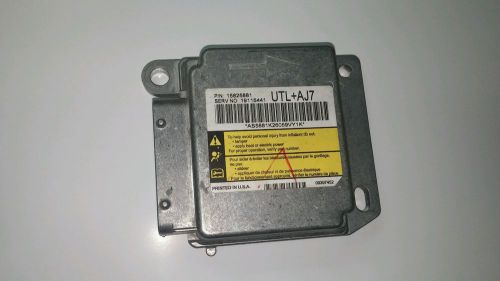 Buy 2006 GM OEM Air Bag Restraint System Sdm Module 19115441 Escalade ...