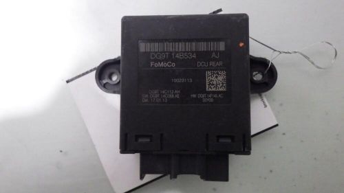 Buy 13 FORD FUSION REAR DOOR CONTROL MODULE DG9T14B534 in Woodland ...