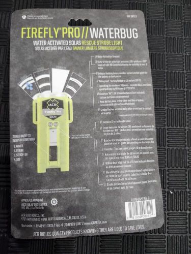 Buy ACR FireFly PRO Waterbug SOLAS in NY, United States, for US $73.00