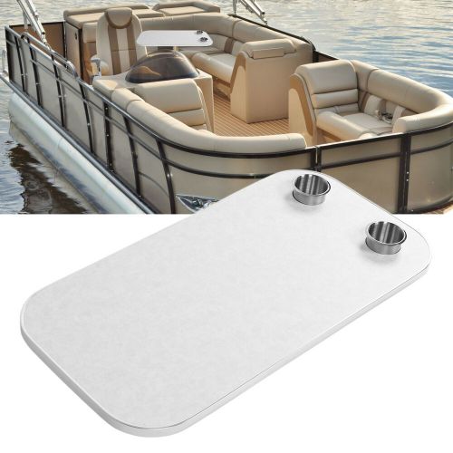 Buy (White) Removable Rectangular Marine RV Table Boat Table Top RV ...