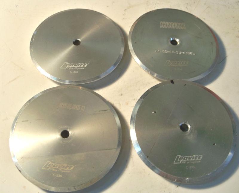 Buy (4) Leavitt rear bottom spring cups for 5" spring late Model Nascar ...