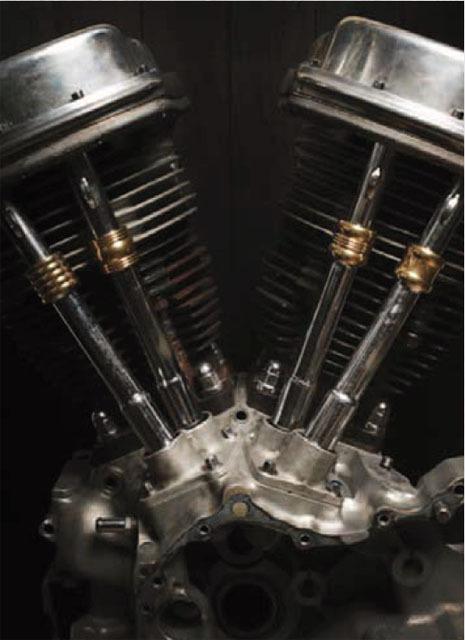 Buy Harley davidson Brass pushrod spring covers panhead knucklehead ...