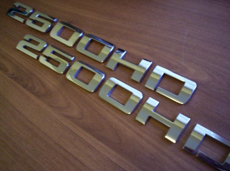Buy 2010-2013 CHEVROLET SILVERADO 2500 HD SCRIPT LETTERING EMBLEMS ...