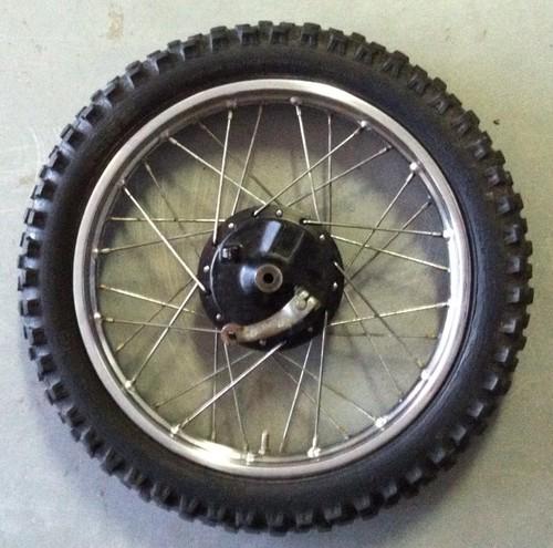 Buy 2001 OEM YAMAHA PW80 PW 80 FRONT WHEEL RIM , Brake Hub , Tire ARAYA ...