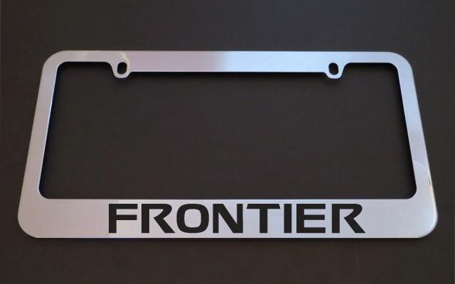 Buy 1 Brand New Nissan Frontier Chrome Metal License Plate Frames ...