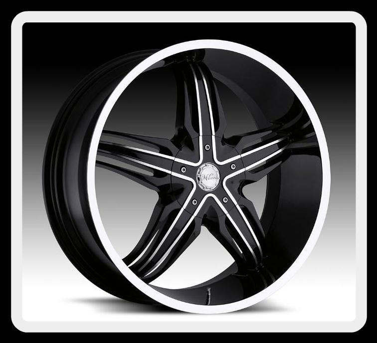 Buy 20" MILANNI 458 PHOENIX 6X135 EXPEDITION F150 FX4 BLACK WHEELS RIMS ...