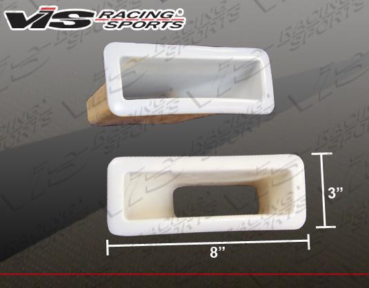 Buy ViS Racing Universal Jdm N1 Drift Style Bumper Vents for civic ...