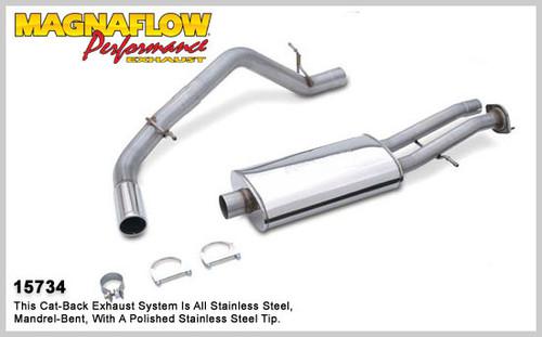 Buy Magnaflow 15734 CADILLAC TRUCK ESCALADE Stainless Cat-Back ...