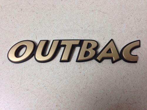 Buy Subaru Outback Gold Emblem in Albuquerque, New Mexico, US, for US $8.99
