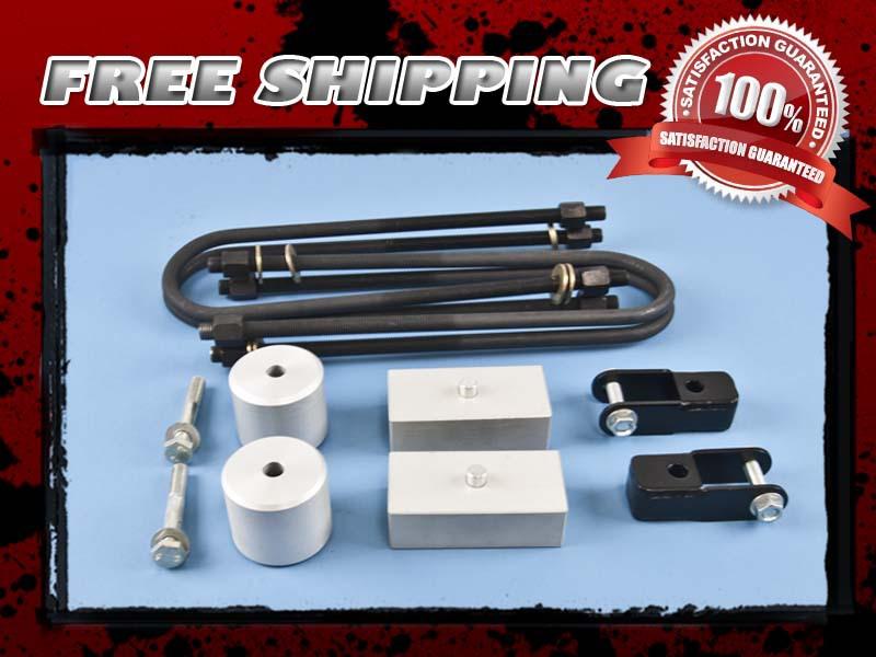 Find SILVER LIFT KIT FRONT 2" REAR 2" SHOCK EXTENDER 4X4 4WD OVERLOAD ...