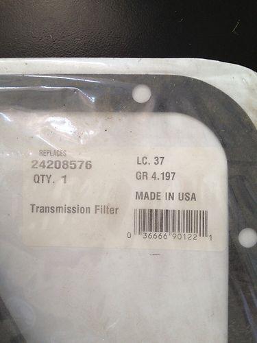 Find ACDELCO PROFESSIONAL 24208576 Transmission Filter 4L60E OEM in ...