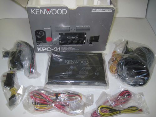 Find Vintage Kenwood Car Security System KCP-31 Factory Refurbished ...