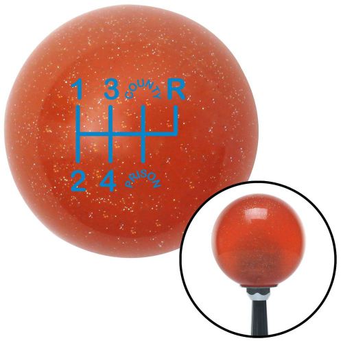 Find Blue Shift Pattern CP26n Orange Metal Flake Shift Knob with M16x1.5 insert bbc in Portland ...