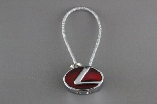 Find car logo key chain metal double side steel wire rope keyring for ...