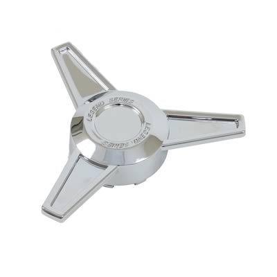 Find Summit Racing Center Cap 3.268" Dia Snap-On Spinner Chrome Plastic ...