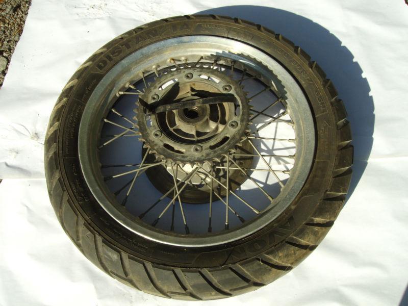 Find DR650SE DR650 DR 650 SE Rear Wheel Rim Tire Hub Sprocket Complete ...