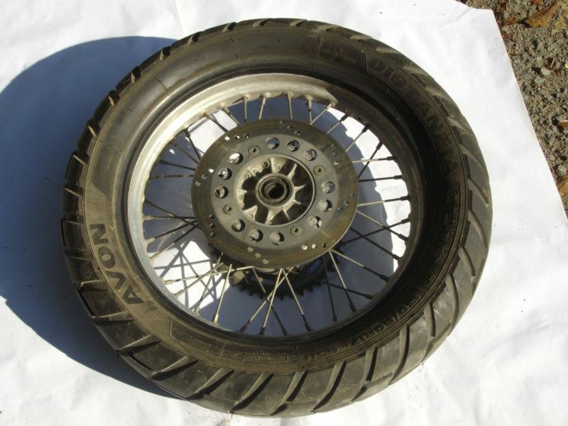 Find DR650SE DR650 DR 650 SE Rear Wheel Rim Tire Hub Sprocket Complete ...