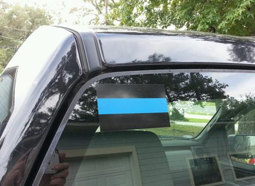 Find 2pcs 2"x3" Thin Blue Line Decals Police Law Enforcement Sheriff ...