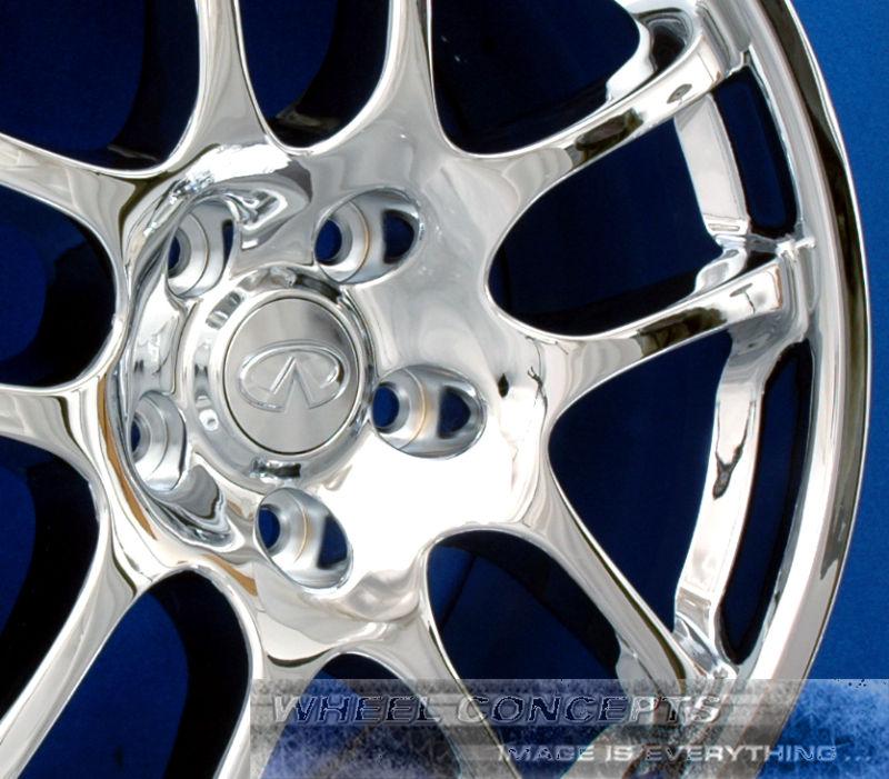 Find INFINITI G35 18 INCH CHROME WHEEL EXCHANGE G 35 NEW OEM in Newbury ...