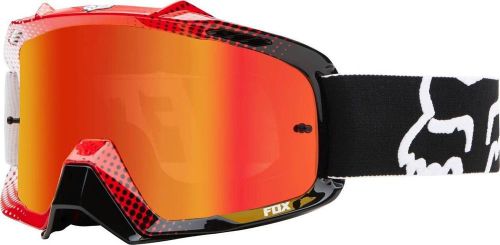 Sell Fox Racing Air Space 360 Race White Red Red Spark MX Goggle Off ...