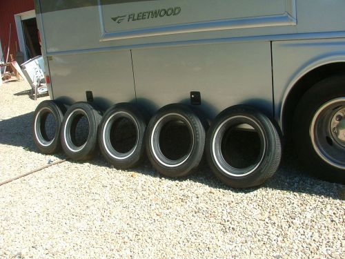 Sell Old Antique Car Parts set of (5) E78 15 Polyglas Tires OEM ...