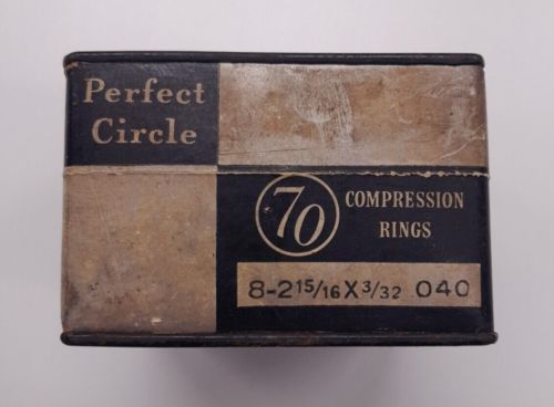 Sell Vintage Perfect Circle Piston Rings - 8 pcs - 110 Offenhauser Offy ...