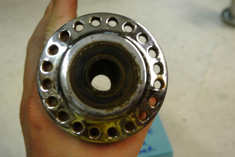 Sell Harley big twin r sportster chopper bobber Spool wheel Hub XL FL ...