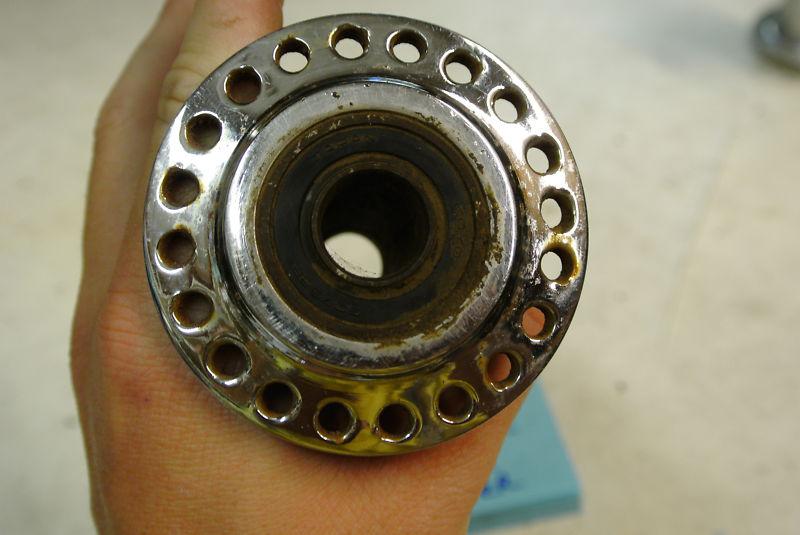 Sell Harley big twin r sportster chopper bobber Spool wheel Hub XL FL ...