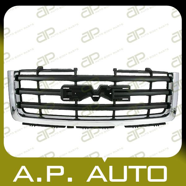 Sell NEW CHROME GRILLE GRILL ASSEMBLY REPLACEMENT 07-10 GMC SIERRA in ...