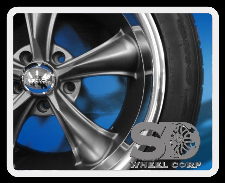 Sell BOSS 338 18" 5X4.75 & NITTO NT555 245-45-18 & 275-40-18 TIRES GRAY ...