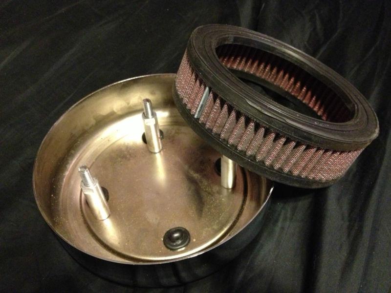Sell Harley REV-TECH 88 inch round air cleaner with Chrome cover in ...