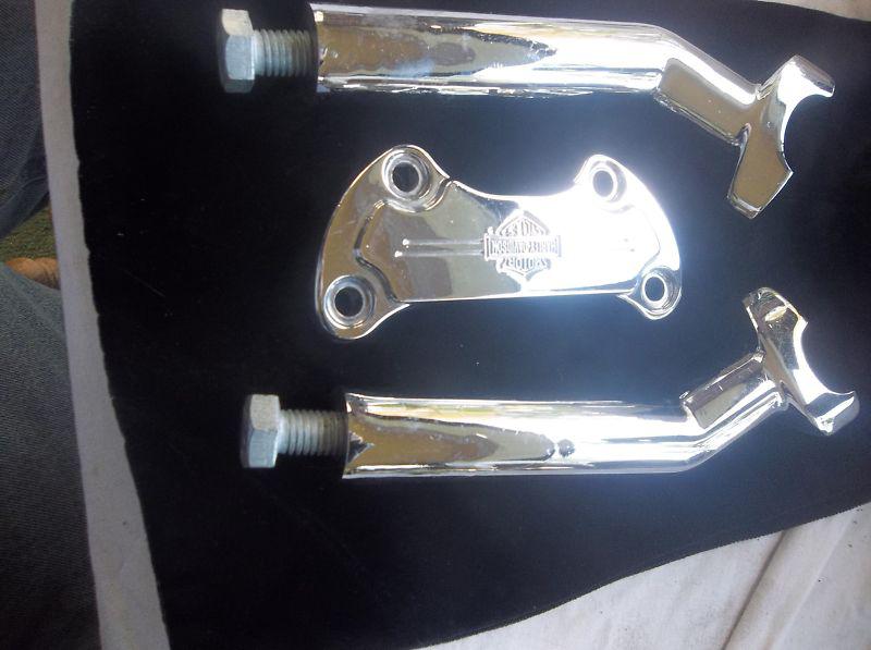 Purchase HARLEY CHROME CUSTOM HANDLE BAR RISERS 6.5" PULLBACK in Akron ...