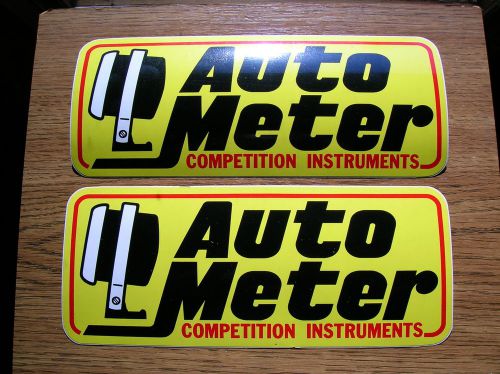 Purchase VINTAGE AUTOMETER STICKERS NHRA NASCAR CONTINGENCY NOSTALGIA ...