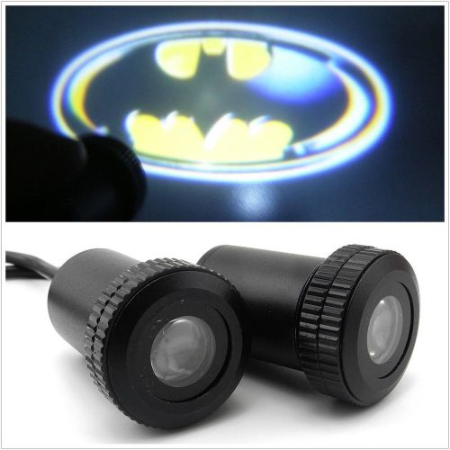 Purchase 2x Car Front/Rear Door 3D Batman Badge Logo Laser Ghost ...