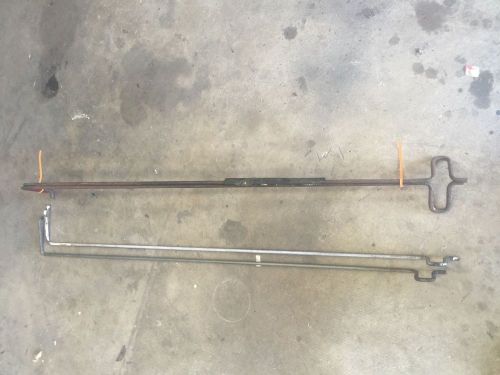 Purchase FOUR 1967, Chevy Impala convertible TRUNK TORSION SPRINGS RODS ...