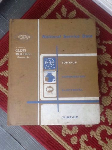 Purchase NATIONAL SERVICE DATA Tune-Up Manual 1959-1967 in Kingston ...