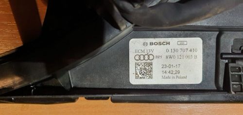 Purchase Genuine Radiator Cooling Fan FOR AUDI Q7 4M 2019- 8W0121207B ...