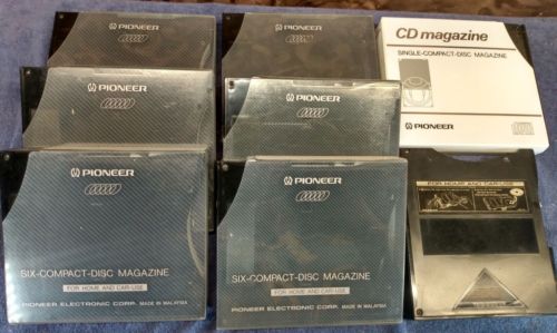 Purchase Lot 7 Pioneer 6-Disc CD Cartridges + 1 Single Disc Magazine ...