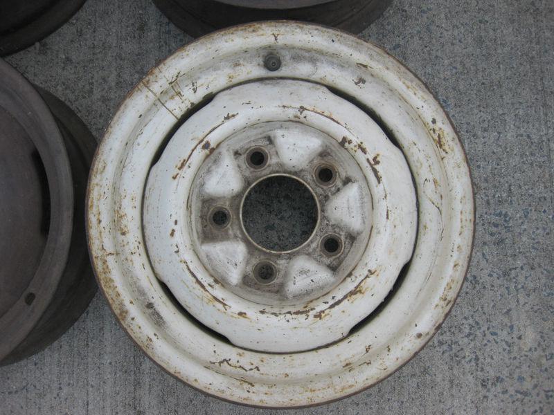 Purchase Ford Steel Rims Wheels 15" for Street Rod, Etc. Original OEM ...