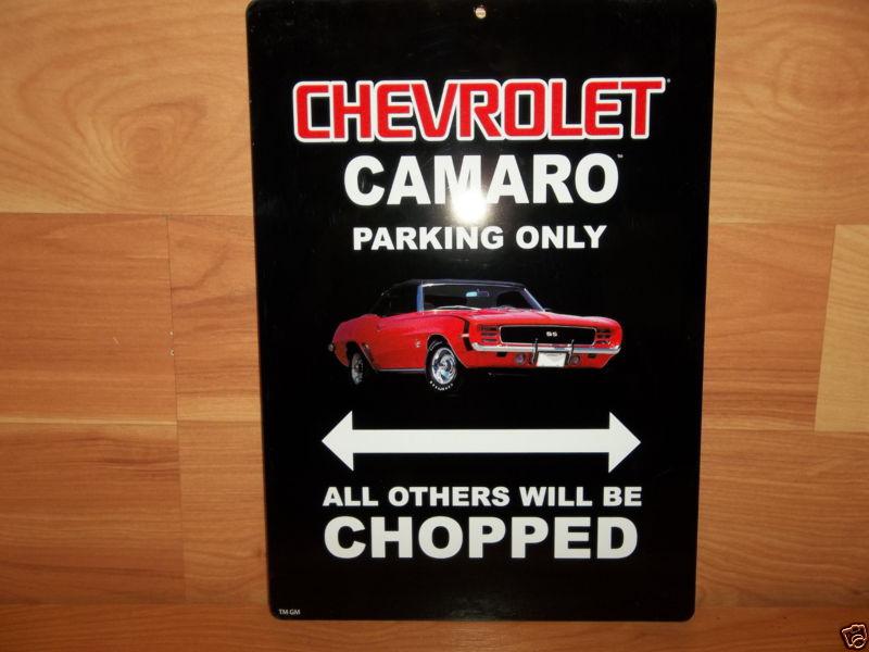 Purchase Chevrolet Camaro Owners Parking Only Sign in Seymour, Indiana ...