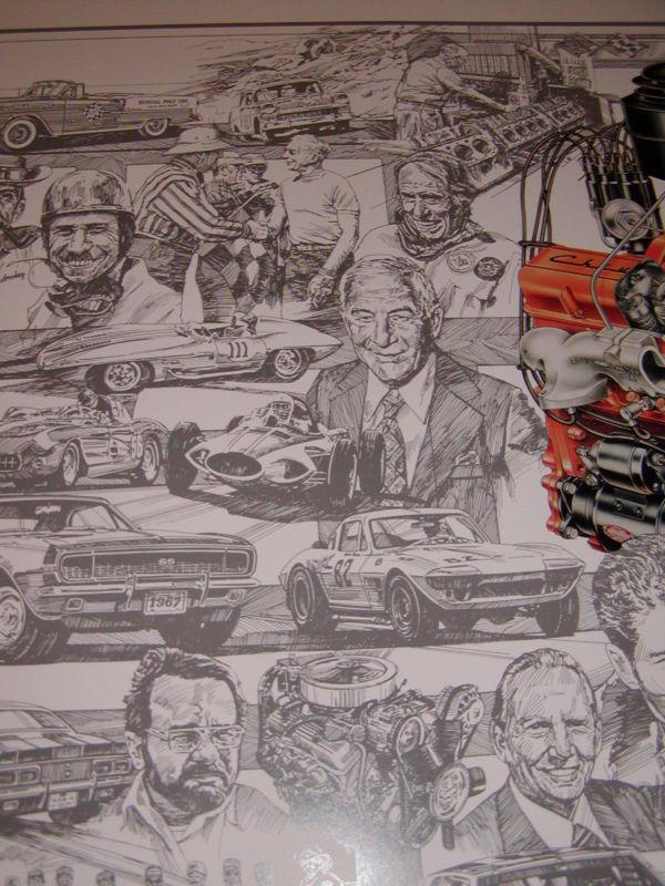 Buy 40 years of Small Block Power -Poster, Mark Donahue, Dale Earnhardt ...