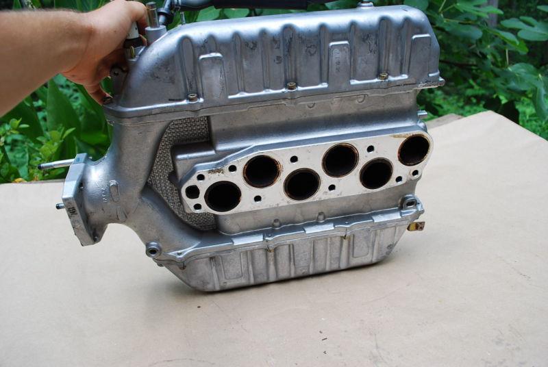 Buy 00 01 02 03 ACURA TL INTAKE MANIFOLD 3.2L 6 CYL BASE UPPER PLENUM ...