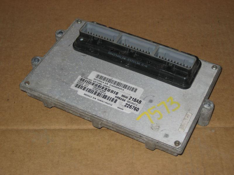 Buy 2002 02 Dodge Ram 2500 3500 Truck Diesel Engine Computer ECU ECM ...