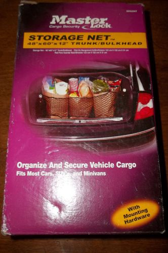 Buy MASTER LOCK CARGO SECURITY STORAGE NET WITH MOUNTING HARDWARE in ...