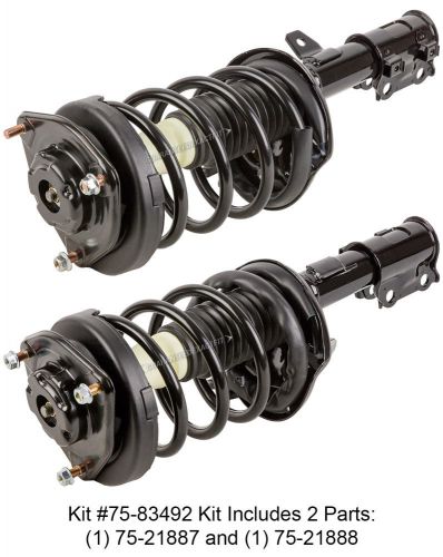 Buy Pair Brand New Complete Front Left & Right Strut Shock Coil Spring ...