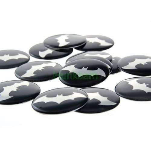 Buy 20pcs Wheel Center Hub Caps Batman Emblem Car Tyre Bat Badge Decal ...