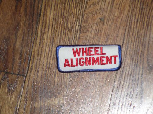 Buy wheel alignment patch, new old stock , 60's in New York, New York ...