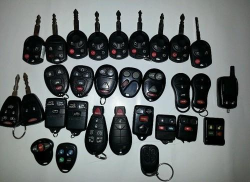 Buy LOT of 30 key fobs FORD CHEVY CHRYSLER BUICK PYTHON ETC in Lincoln ...