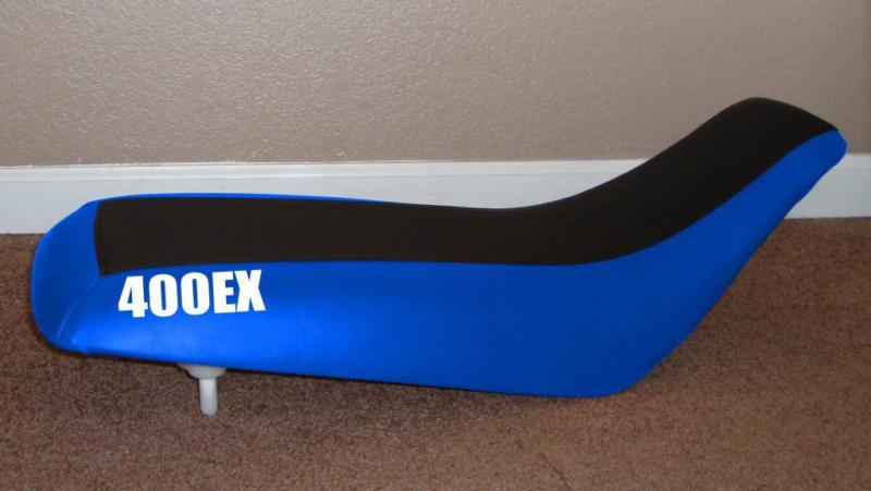 Buy Honda TRX 400EX Blue n Black Stencil MotoGHG Seat Cover# ...
