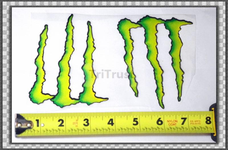Buy Monster Energy Stickers Decals Extreme Racing Sport 2 Pieces in ...